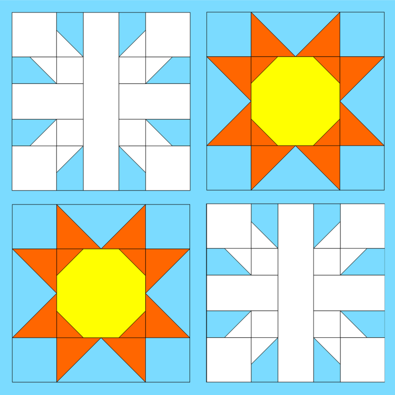 Seasonal Weather Quilt Blocks — Crafty Staci