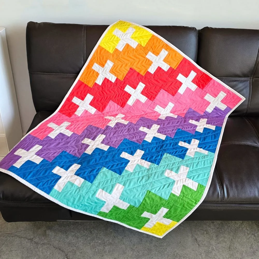 Plus One Baby Quilt — Crafty Staci