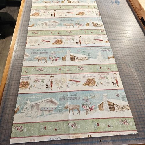 Quilt-As-You-Go Table Runner — Crafty Staci