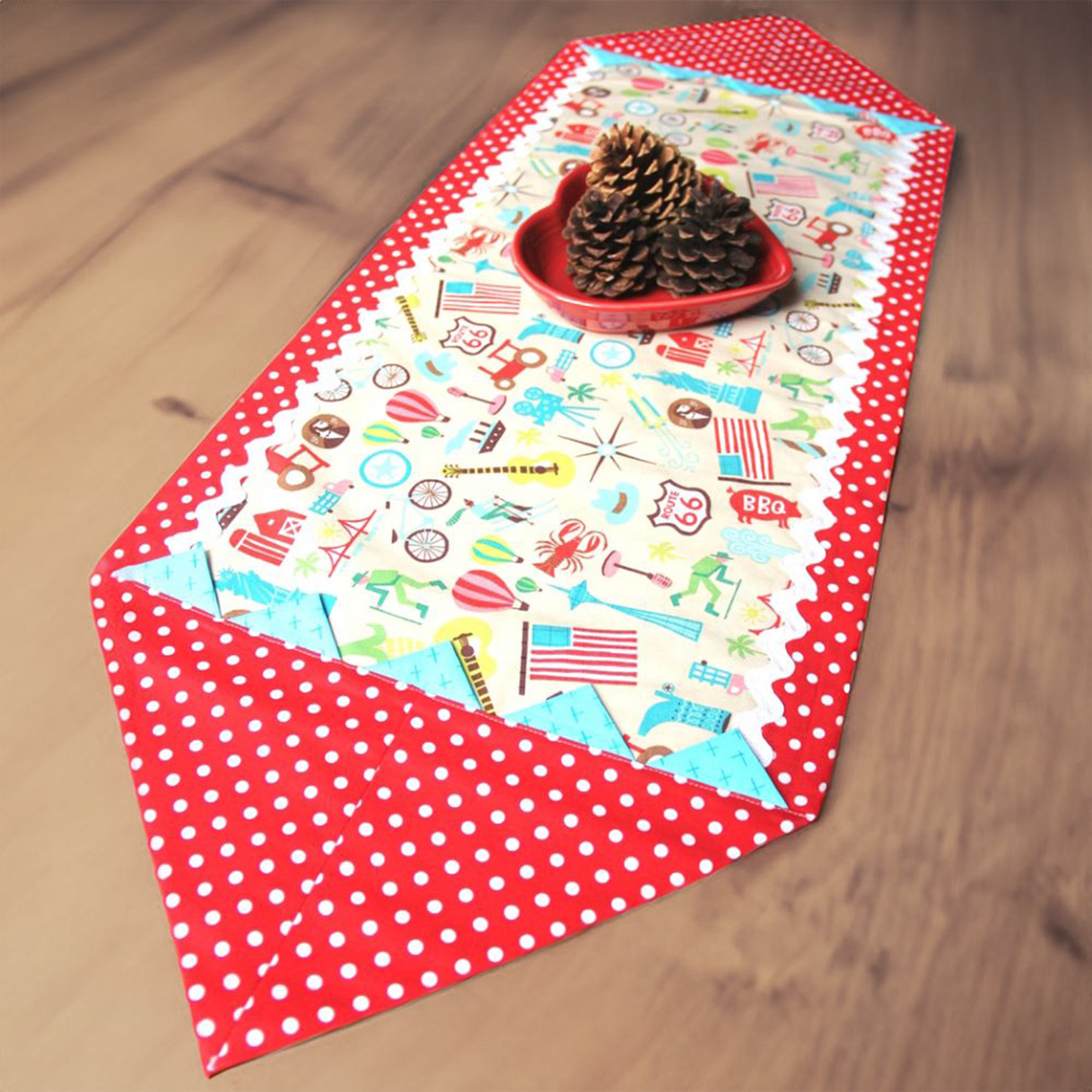 Quick Table Runner Printable Tutorial — Crafty Staci