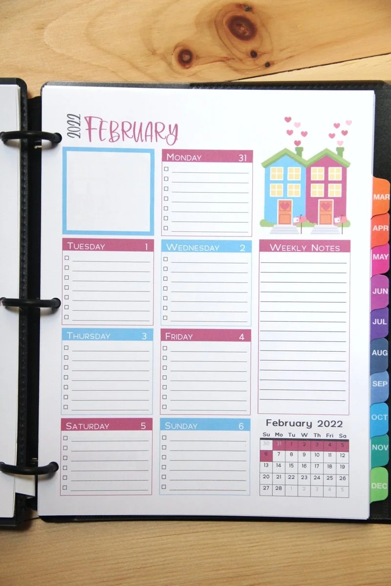 Printable 2022 Planner — Crafty Staci