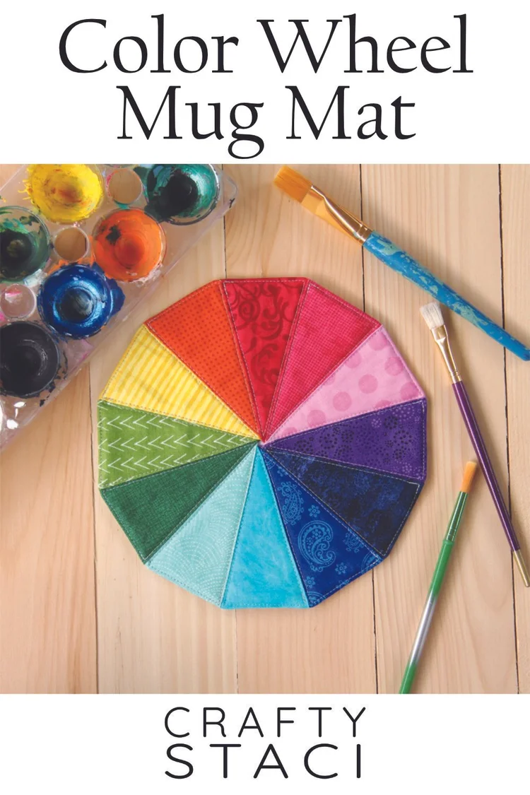 Color Wheel Mug Mat — Crafty Staci