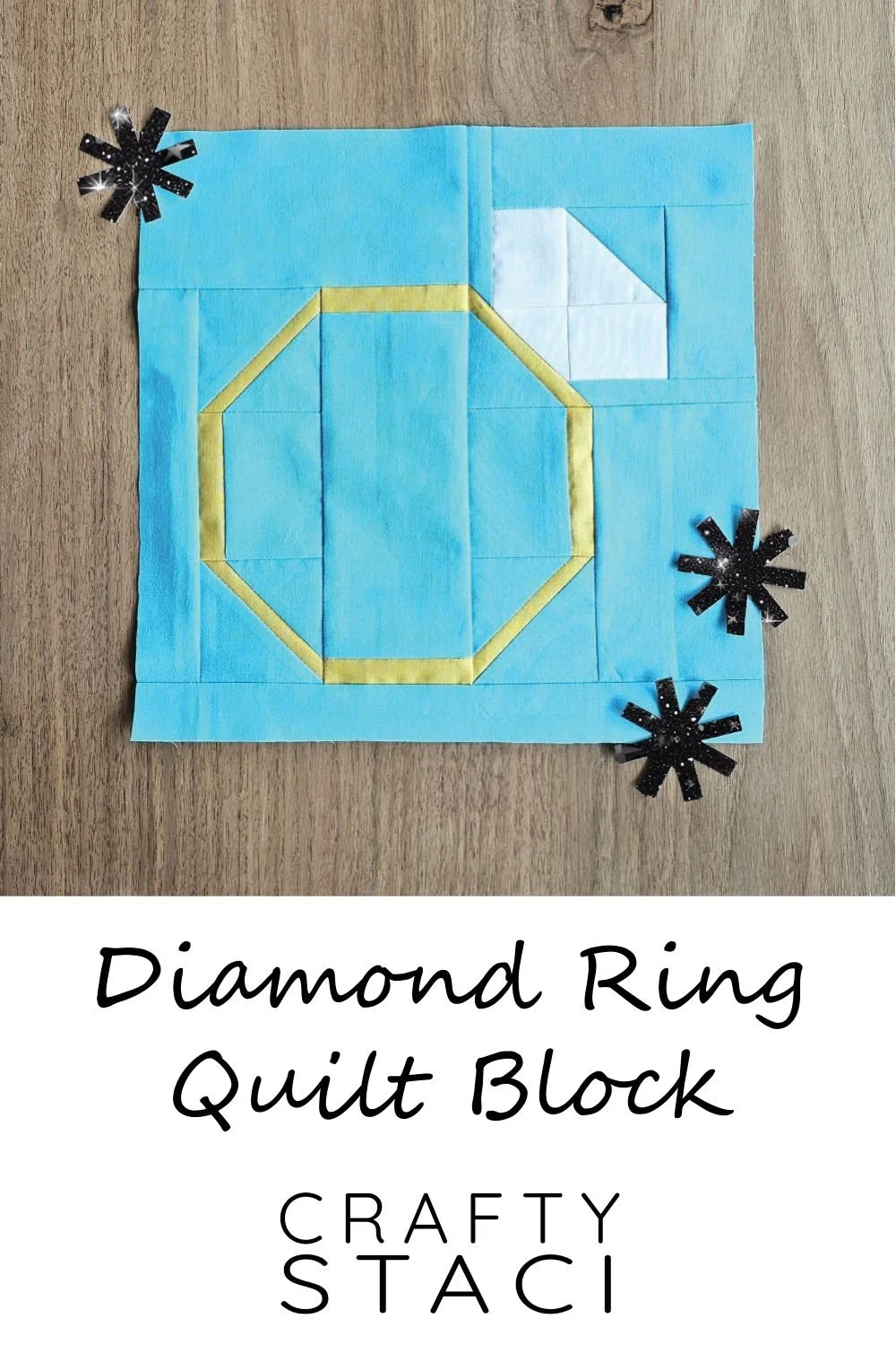 Diamond Ring Quilt Block — Crafty Staci