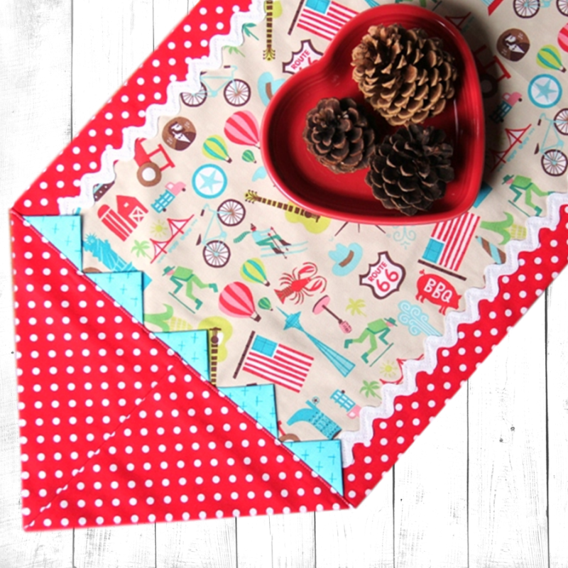 Quick Table Runner Printable Tutorial — Crafty Staci