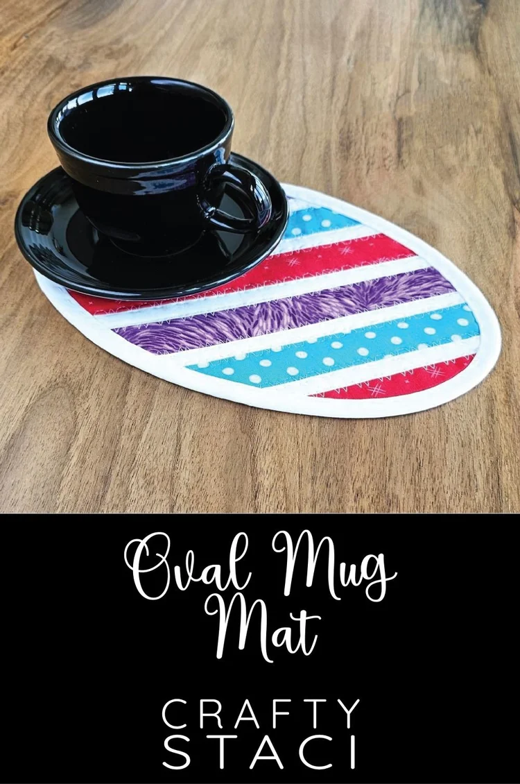 Oval Mug Mat — Crafty Staci