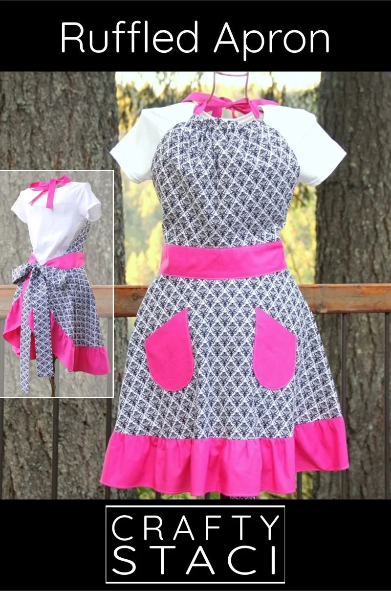 Ruffled Apron — Crafty Staci