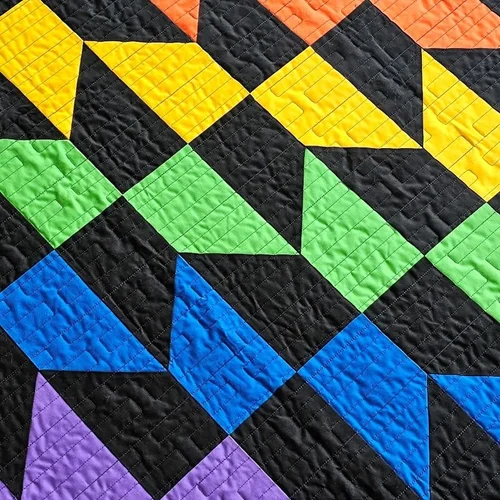 Vibrant Quilt Pattern — Crafty Staci