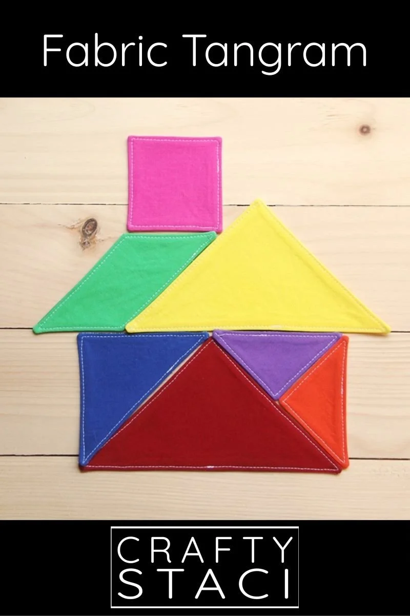 Fabric Tangram Puzzle — Crafty Staci