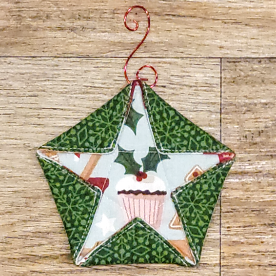 Pentagon Star Ornaments — Crafty Staci
