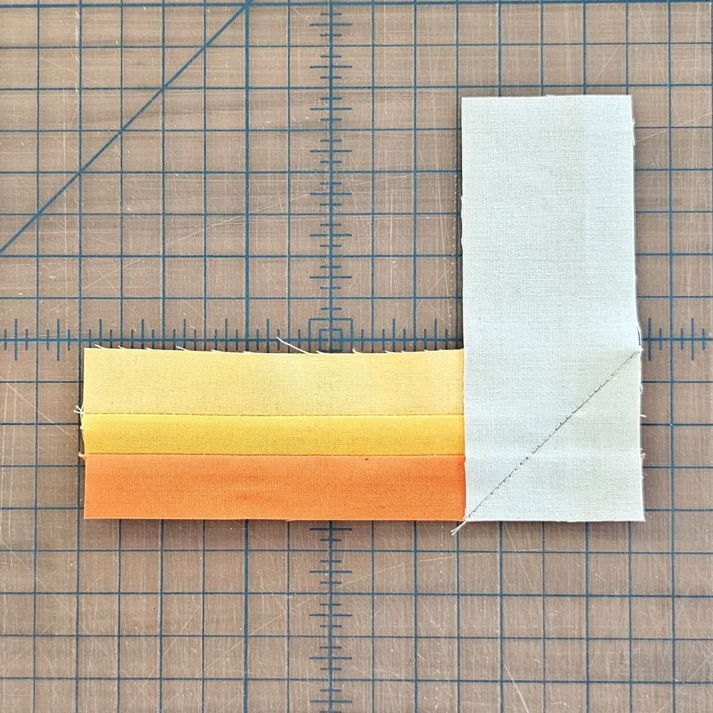 Ocean Sunset Quilt Block — Crafty Staci