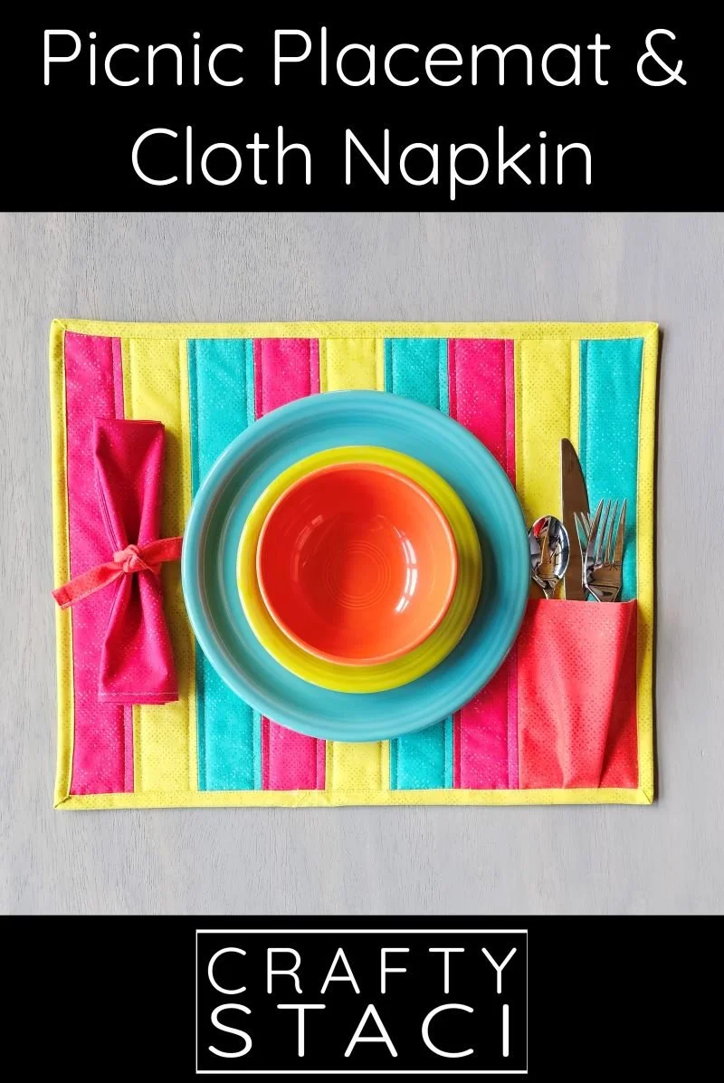 Picnic Placemat and Cloth Napkin — Crafty Staci