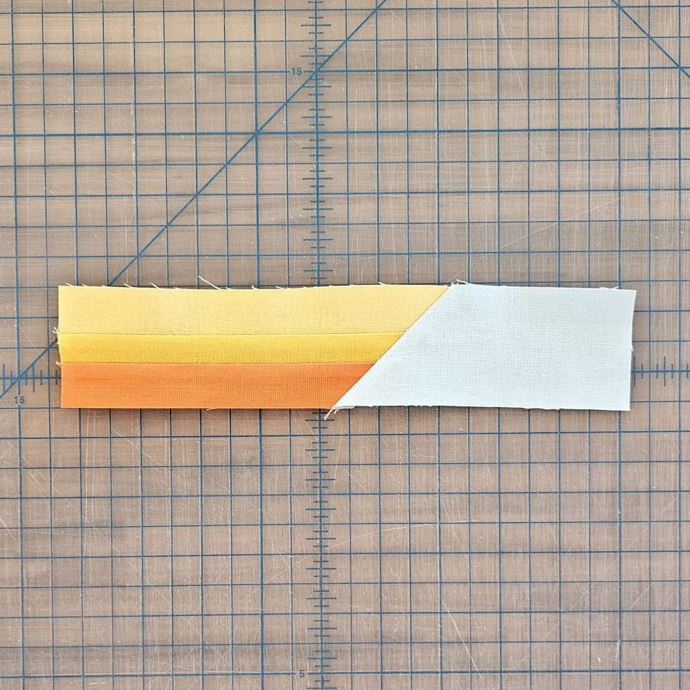 Ocean Sunset Quilt Block — Crafty Staci