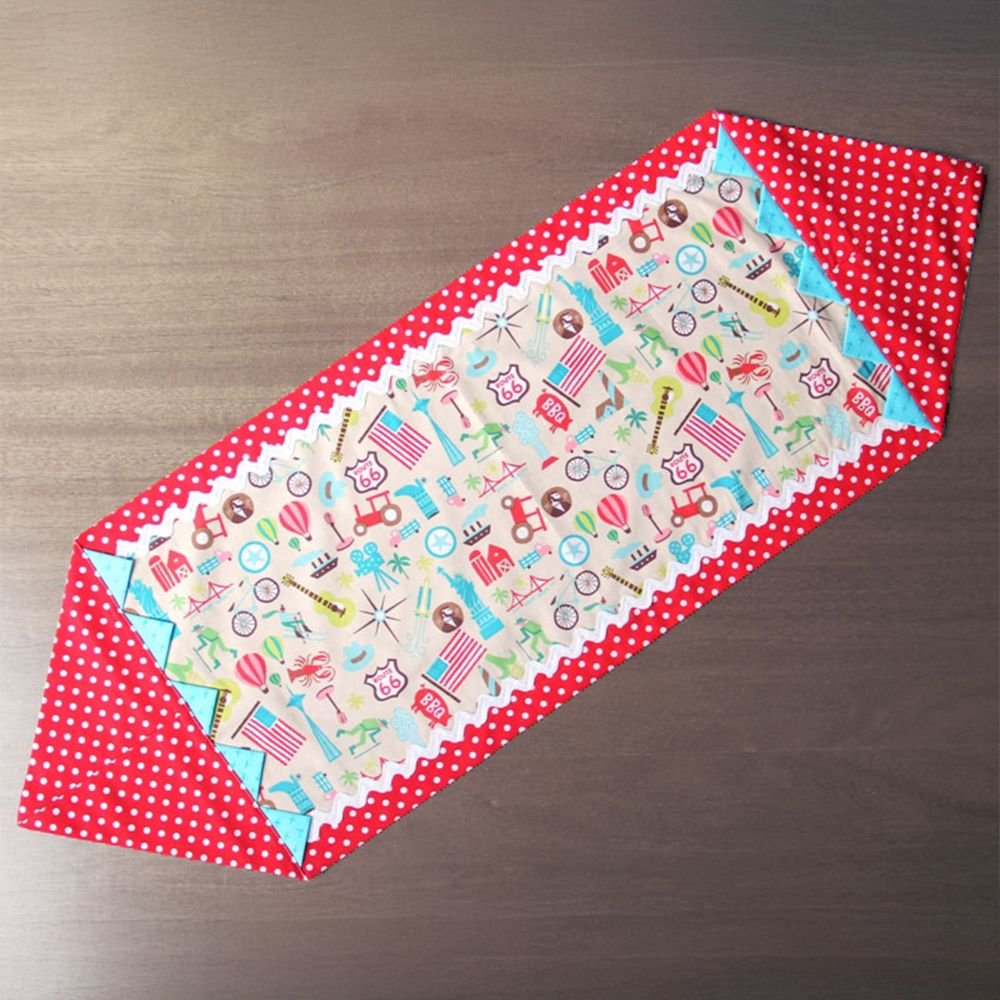 Quick Table Runner Printable Tutorial — Crafty Staci