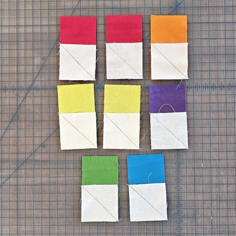 Confetti Horn Quilt Block — Crafty Staci