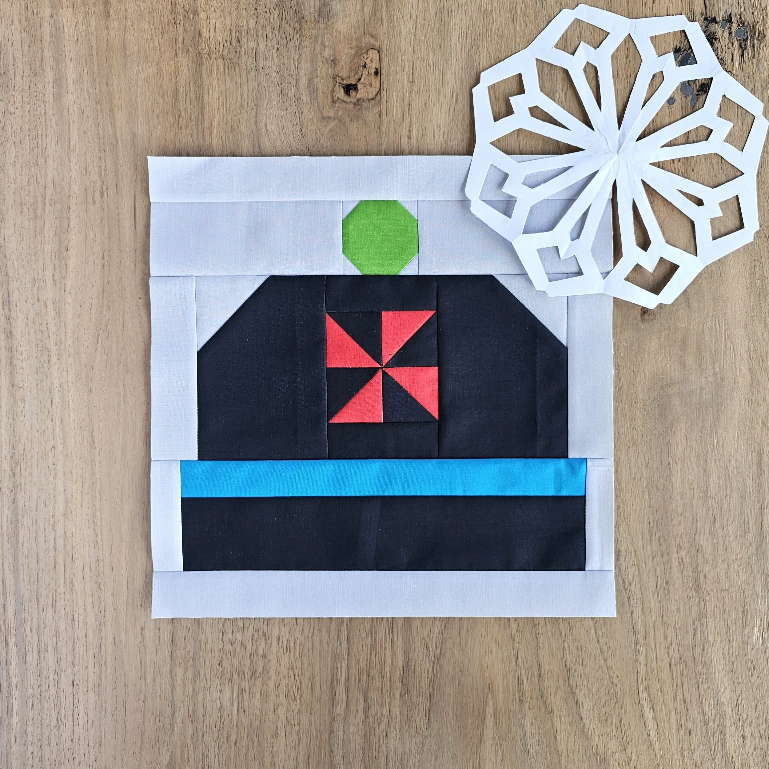 Winter Hat Quilt Block PDF Sewing Pattern — Crafty Staci