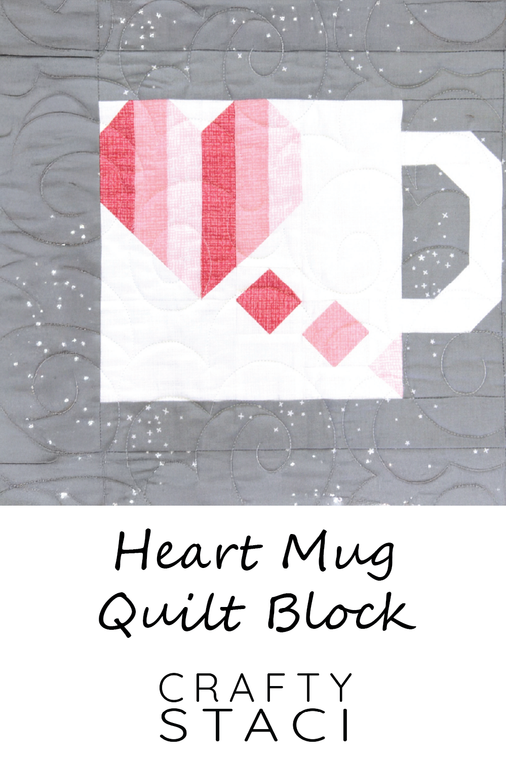 February Heart - Months of Mugs Block of the Month — Crafty Staci