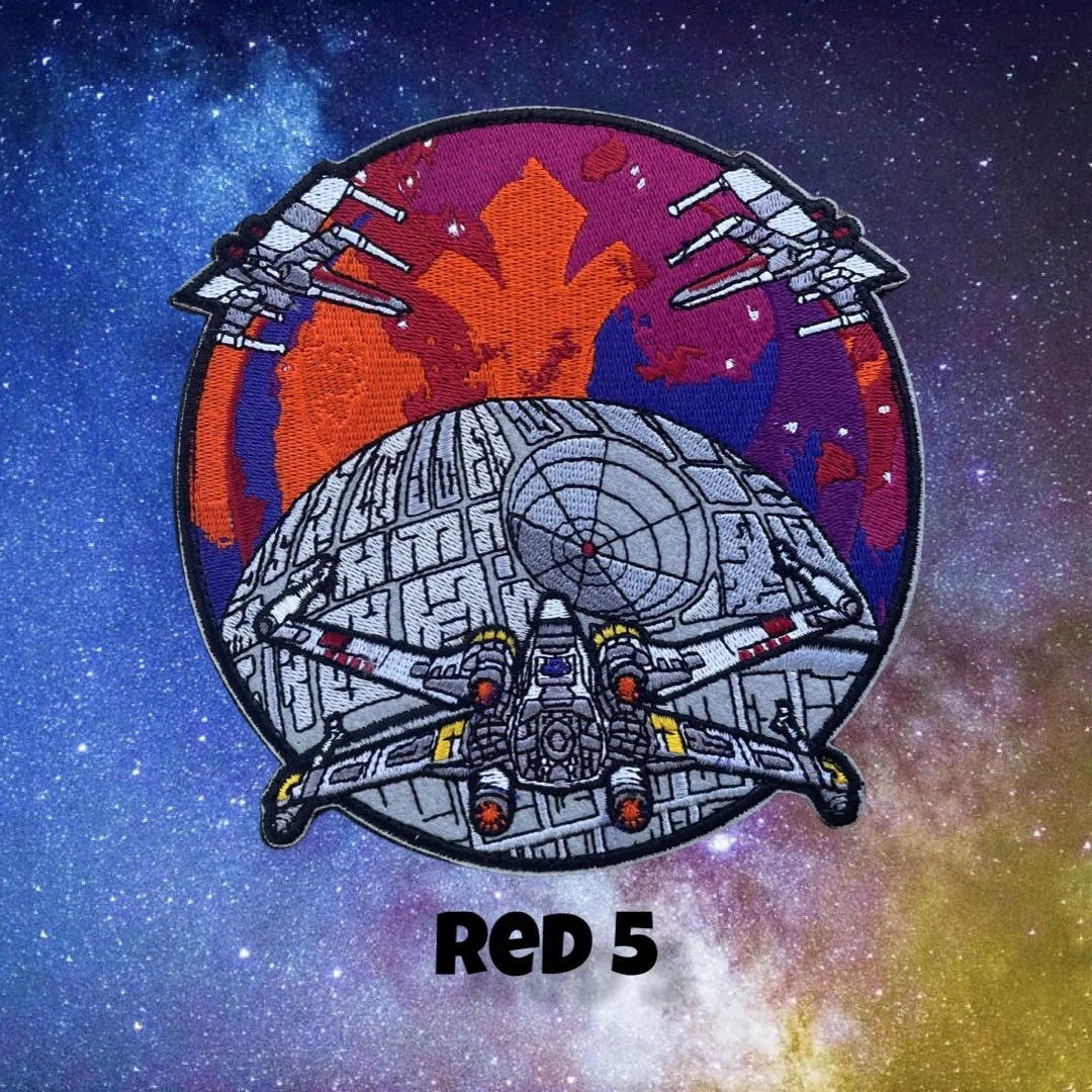Galaxy X-wing Embroidered Patch — Overland Swag