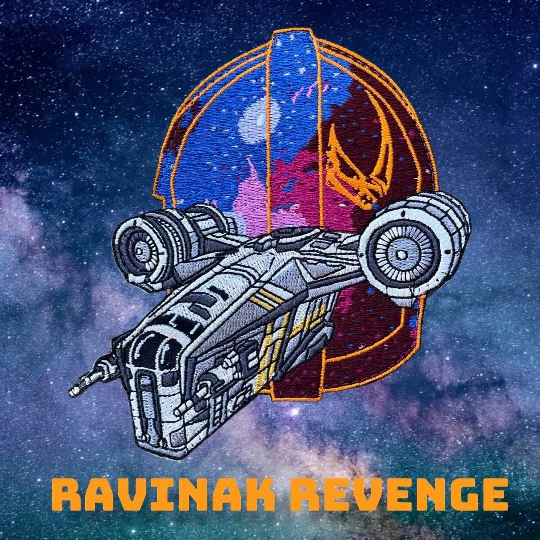 Galaxy Razorcrest Embroidered Patch — Overland Swag