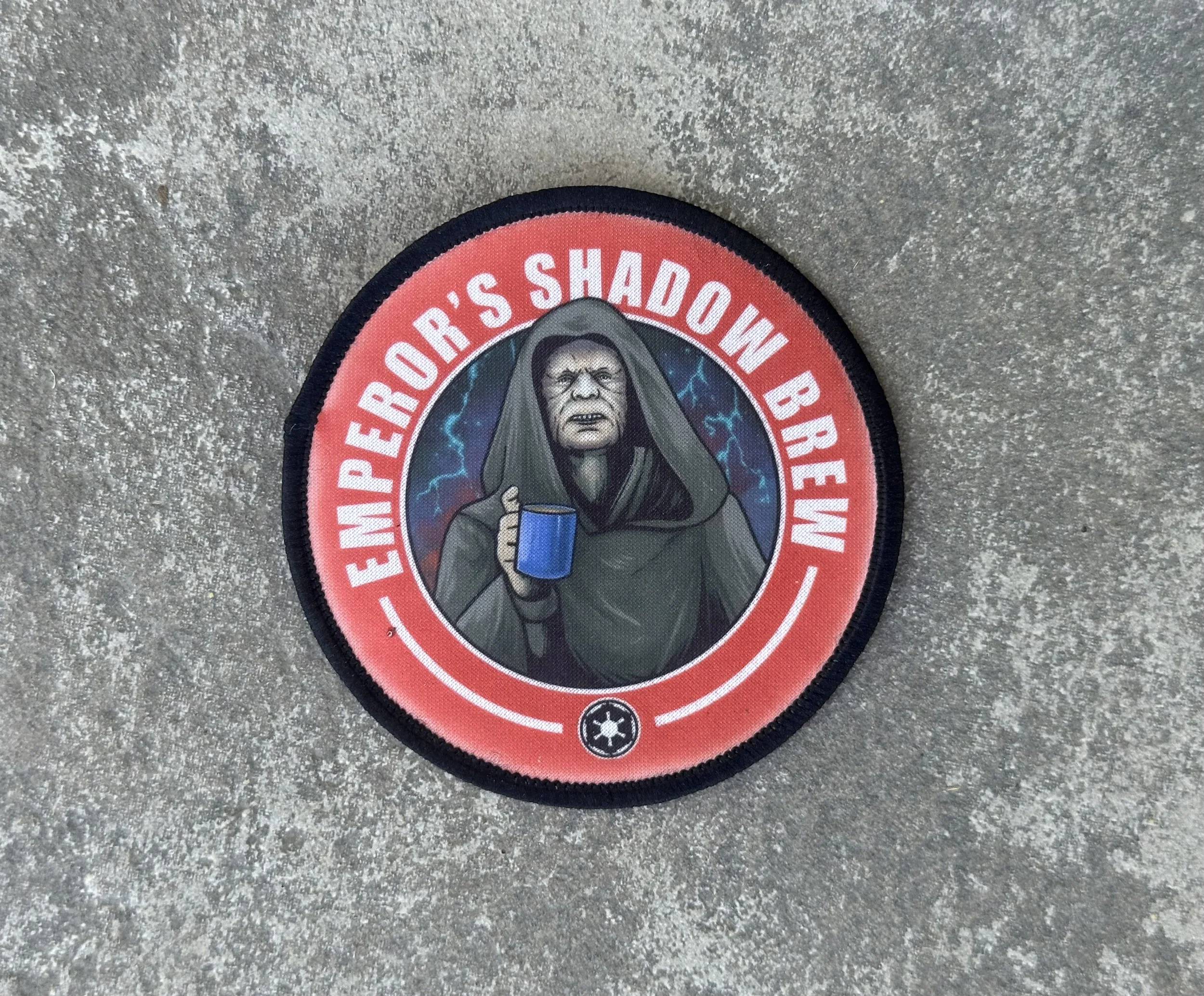 Emperor's Shadow Brew Fabric Patch — Overland Swag