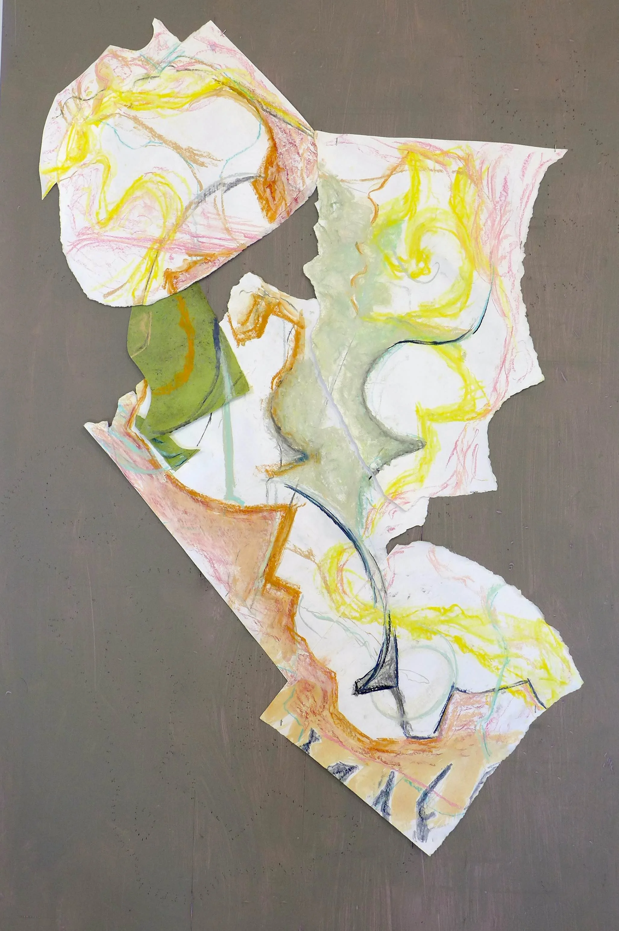 Abstract pastel drawings — Landes Sullivan