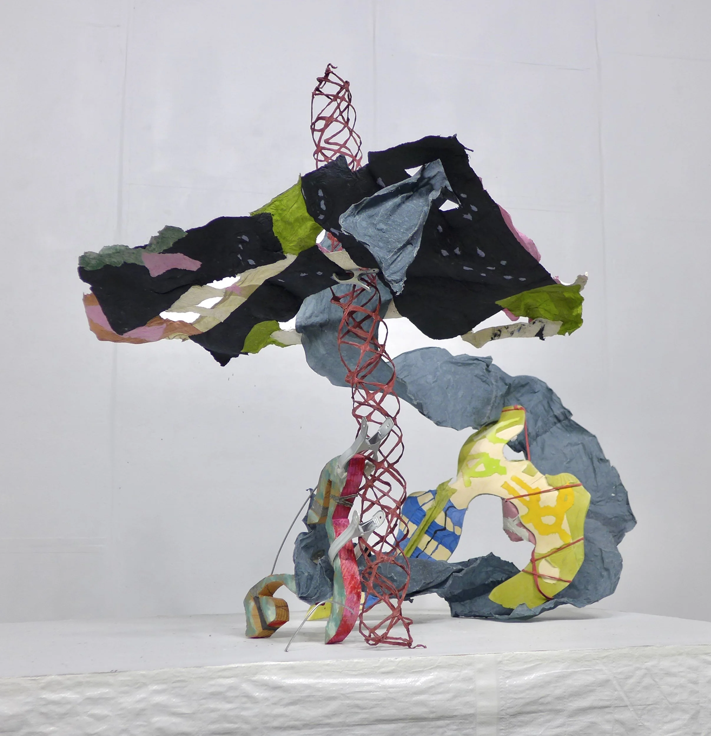 table top size contemporary paper sculptures — Landes Sullivan