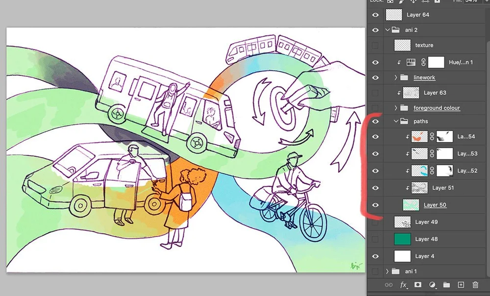 How I turned my illustrations into GIFs — Kat J. Weiss