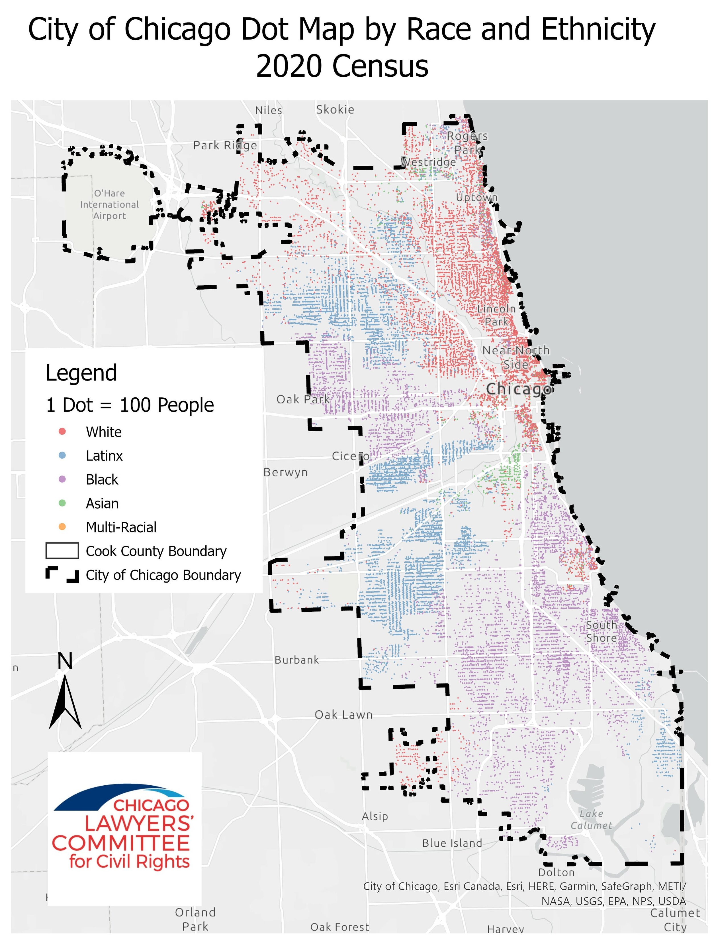 Racial Makeup Of Chicago Map - Mugeek Vidalondon