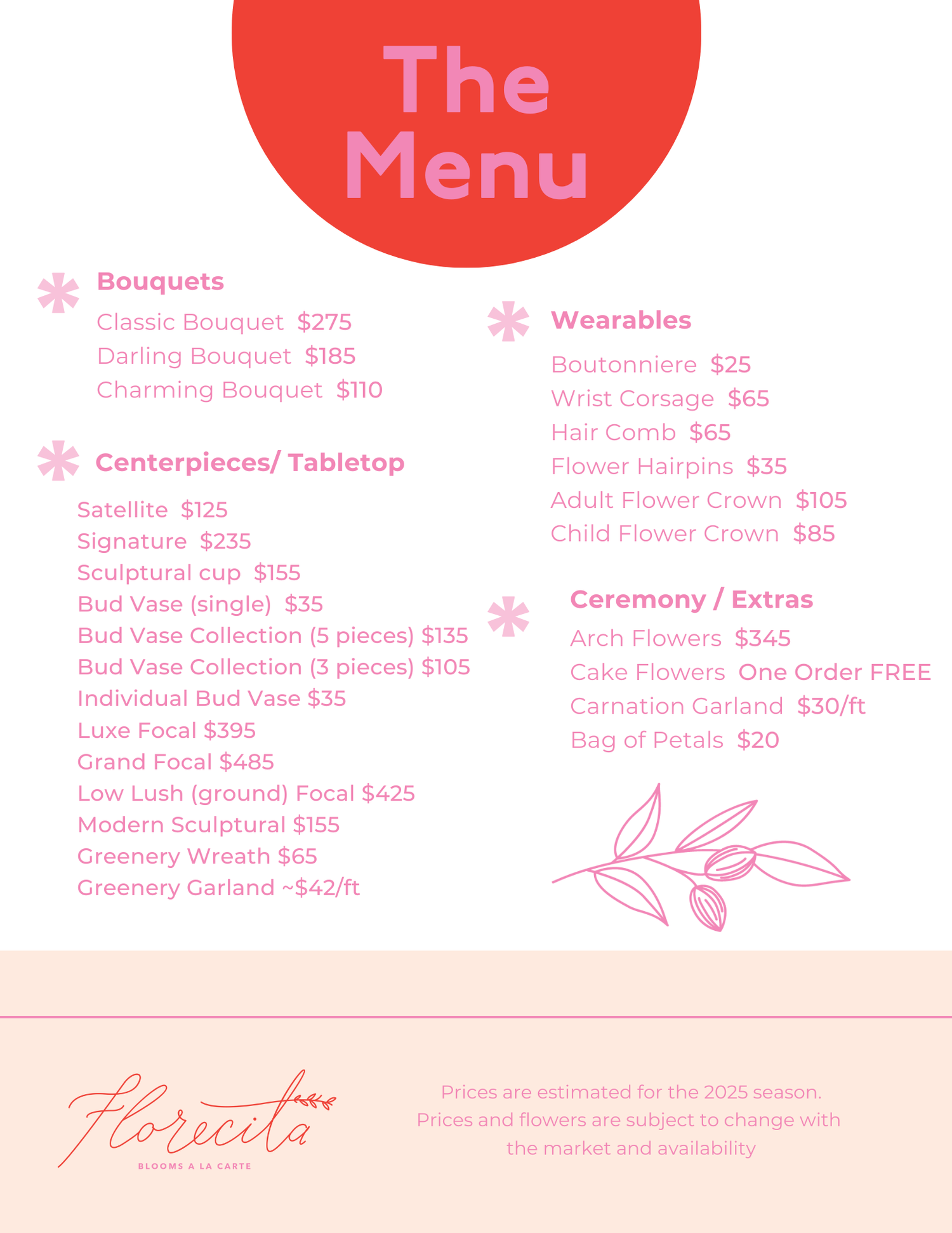 Get Started | Florecita Flowers | Blooms A La Carte