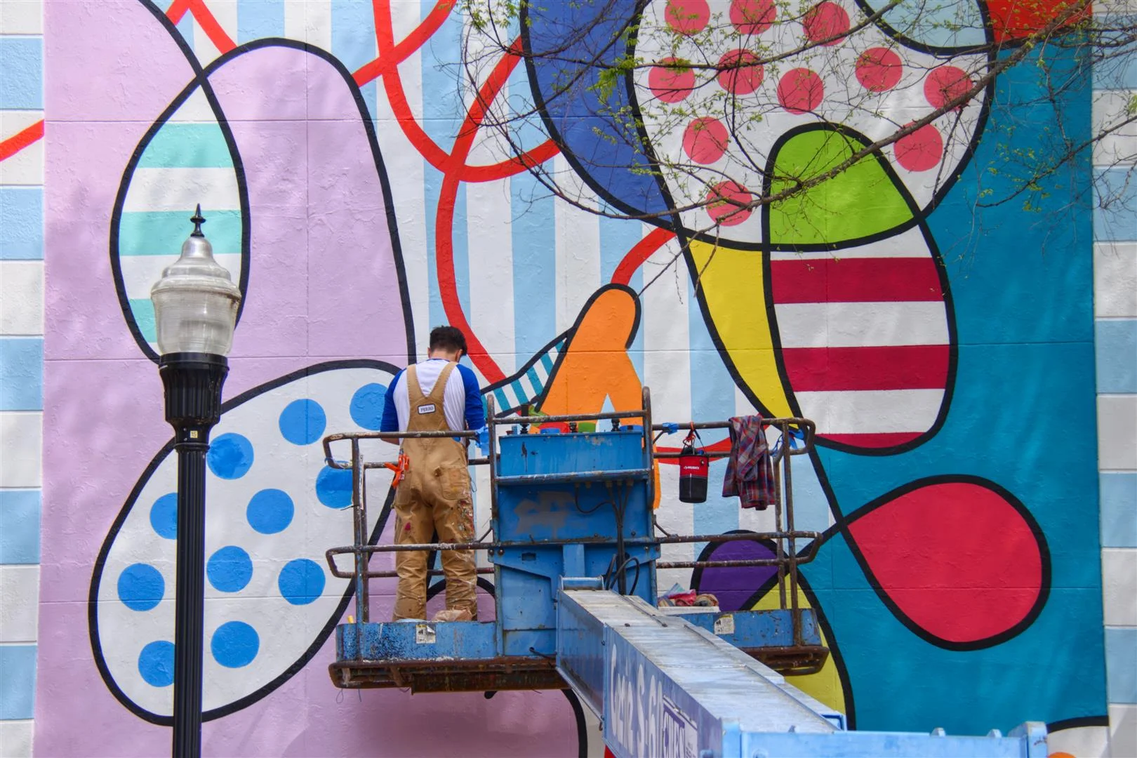 Mural-Columbus — Yoyo Ferro