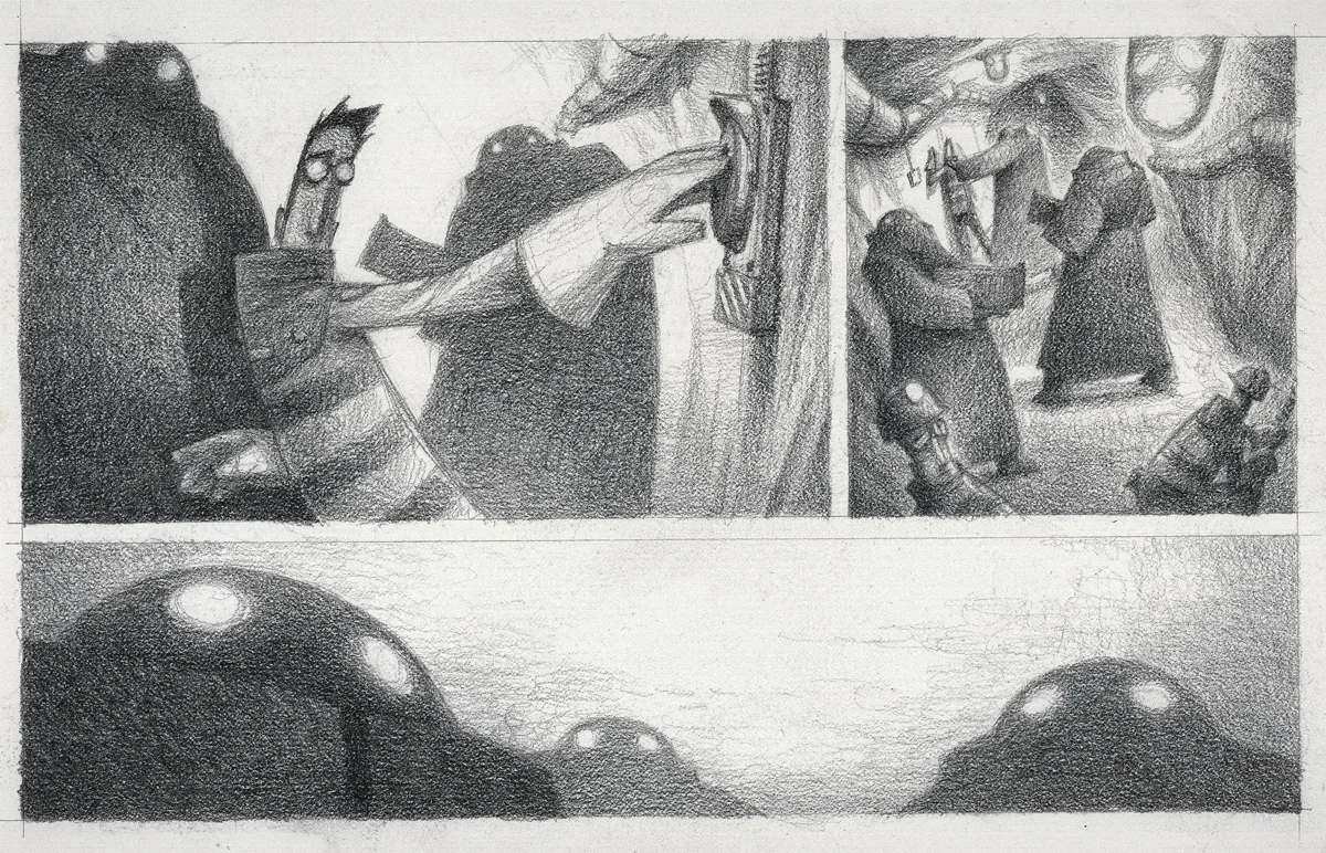 Out of Picture Sketches — MICHAEL KNAPP