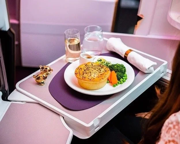 Virgin Atlantic Introduces New Upper Class Inflight Dining Menu