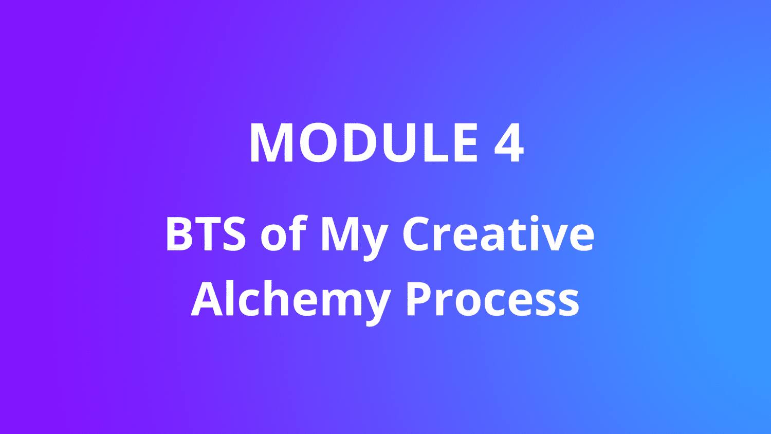 Creative Alchemy — The Multidisciplinary Creative
