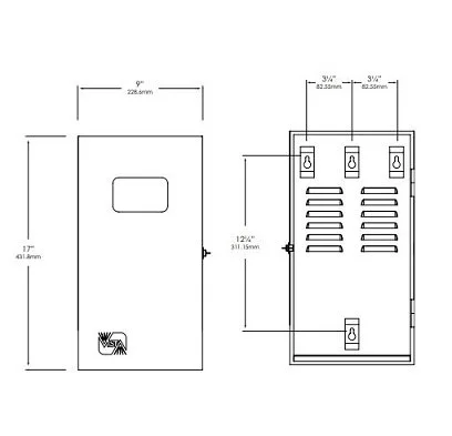 Vista Outdoor Lighting | Vista ES-150 Transformer 150 Watt- Stainless Steel