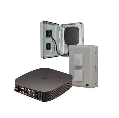 Outdoor Speaker Systems | Vista SBV-10-4 Outdoor Sound Kit w/ 4 ...