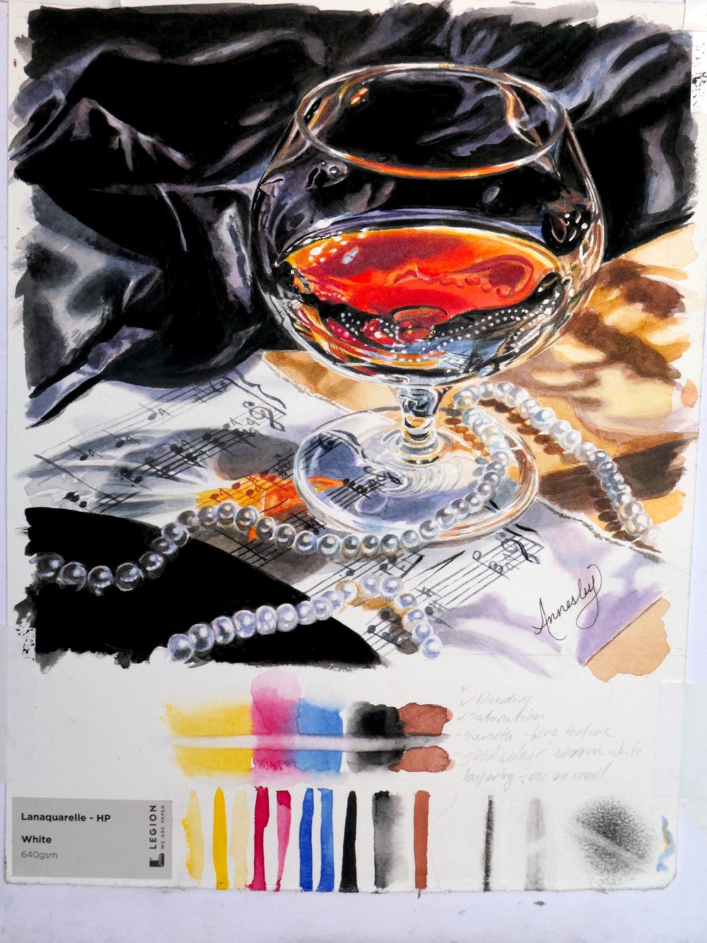 Legion Paper - Watercolor & Charcoal Artist Tests Finding the Best ...