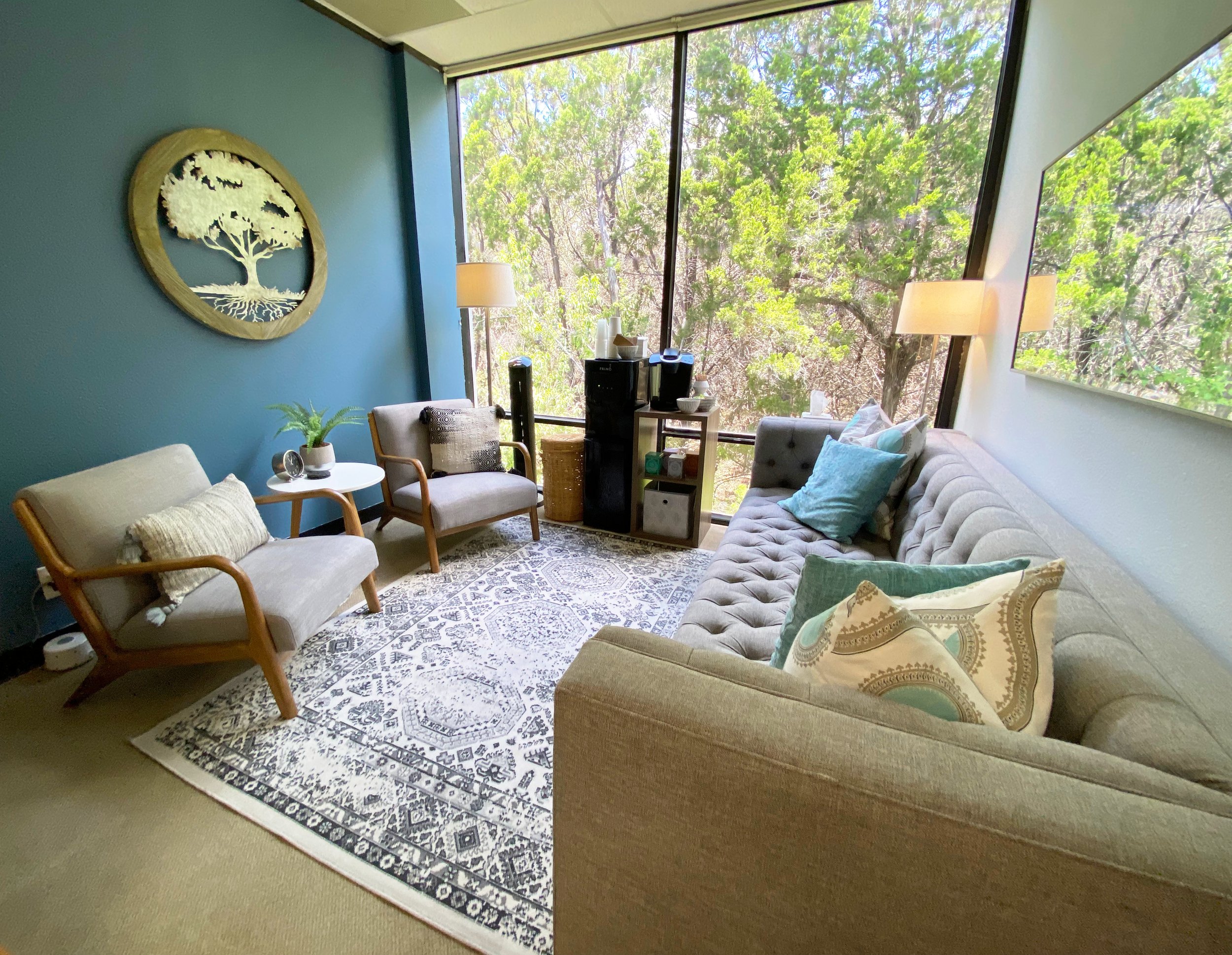 Modern Therapist Office