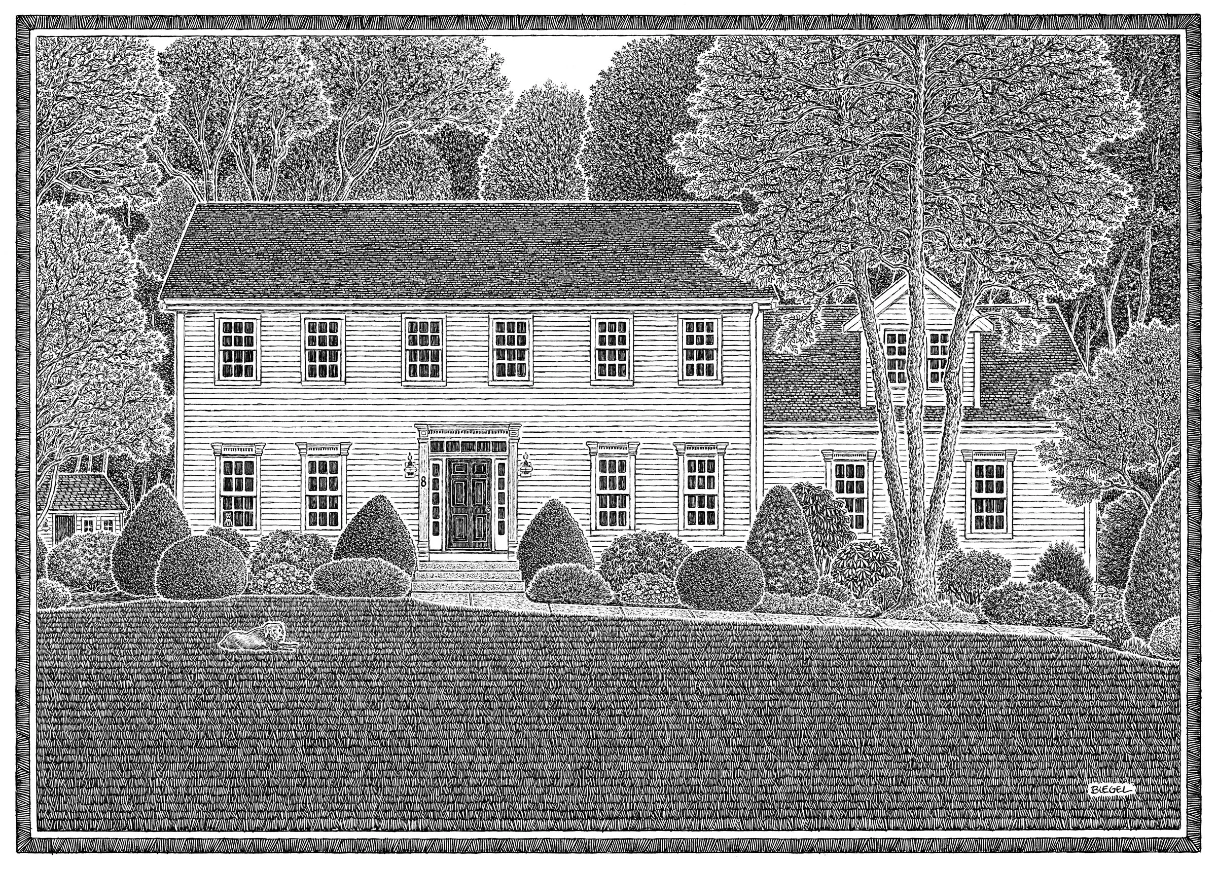 House Portrait Artist