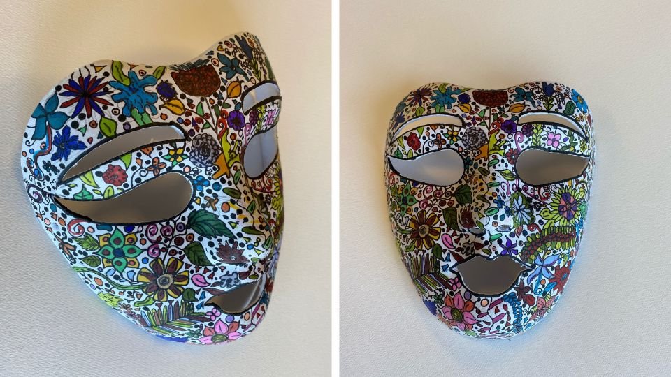 Virtual Halloween Mask Decorating Experience