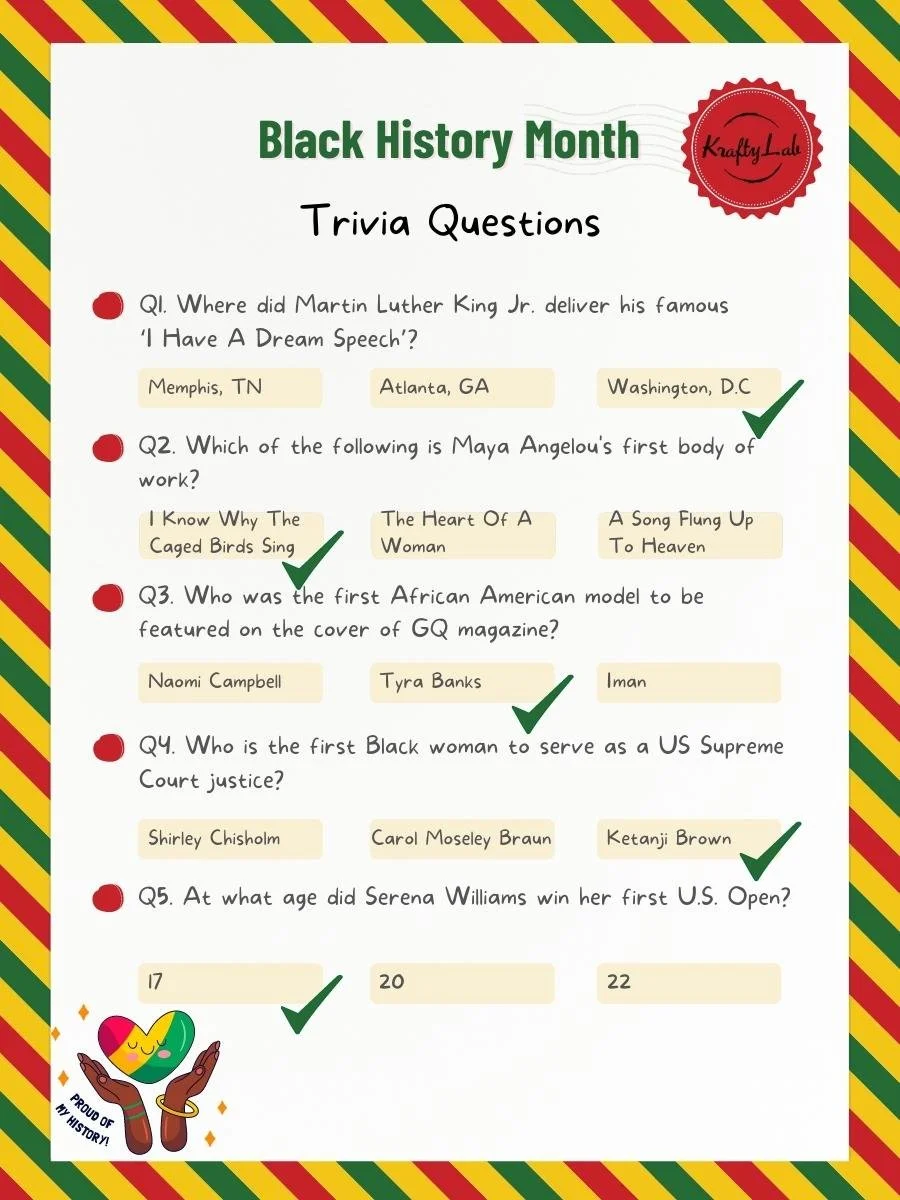 40+ Black History Month Trivia Questions For Work