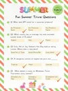 30+ Fun Summer Trivia Questions And Answers