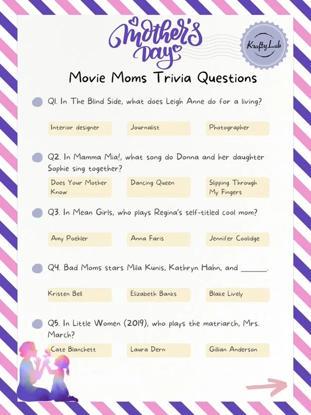 30+ Fun Mother's Day Trivia Questions And Answers