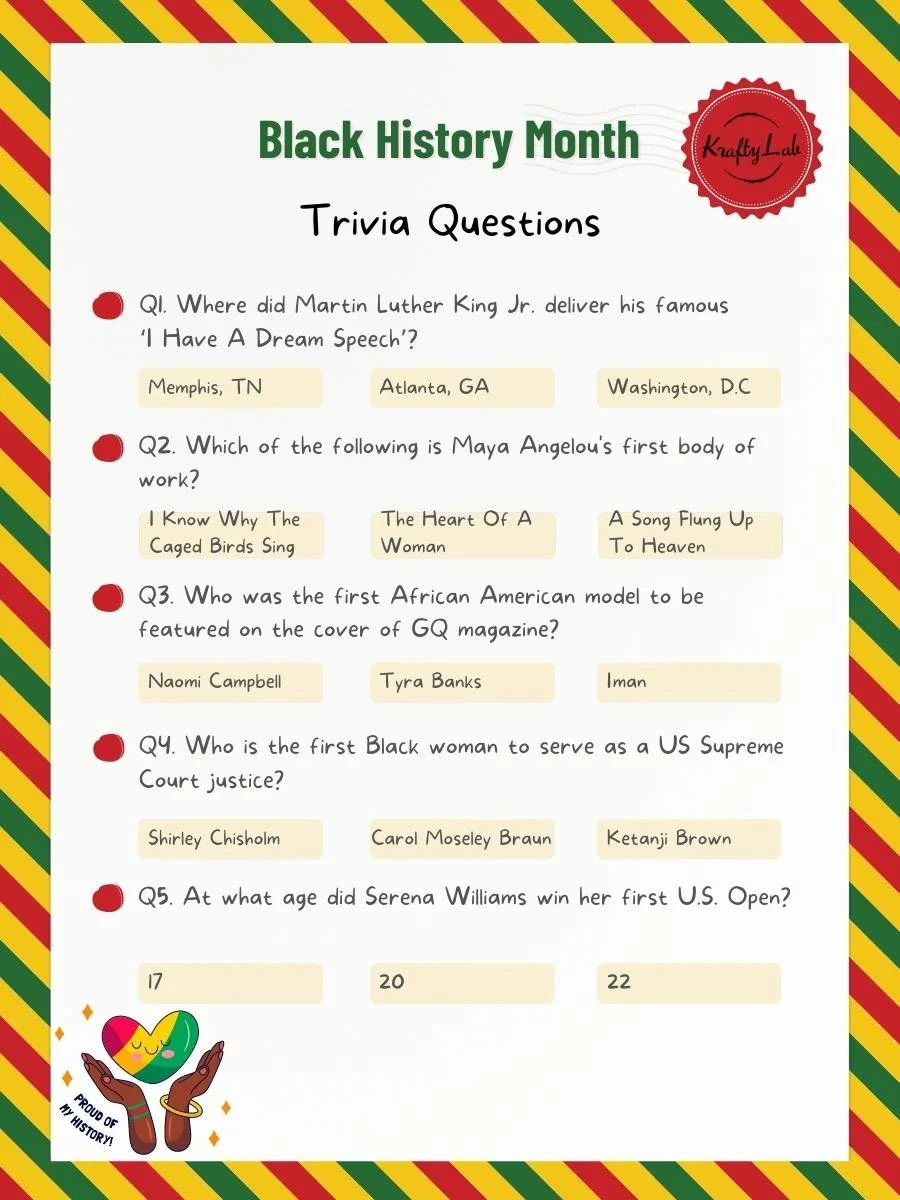 40+ Black History Month Trivia Questions For Work