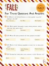 Fall Trivia Questions And Answers For Team Building