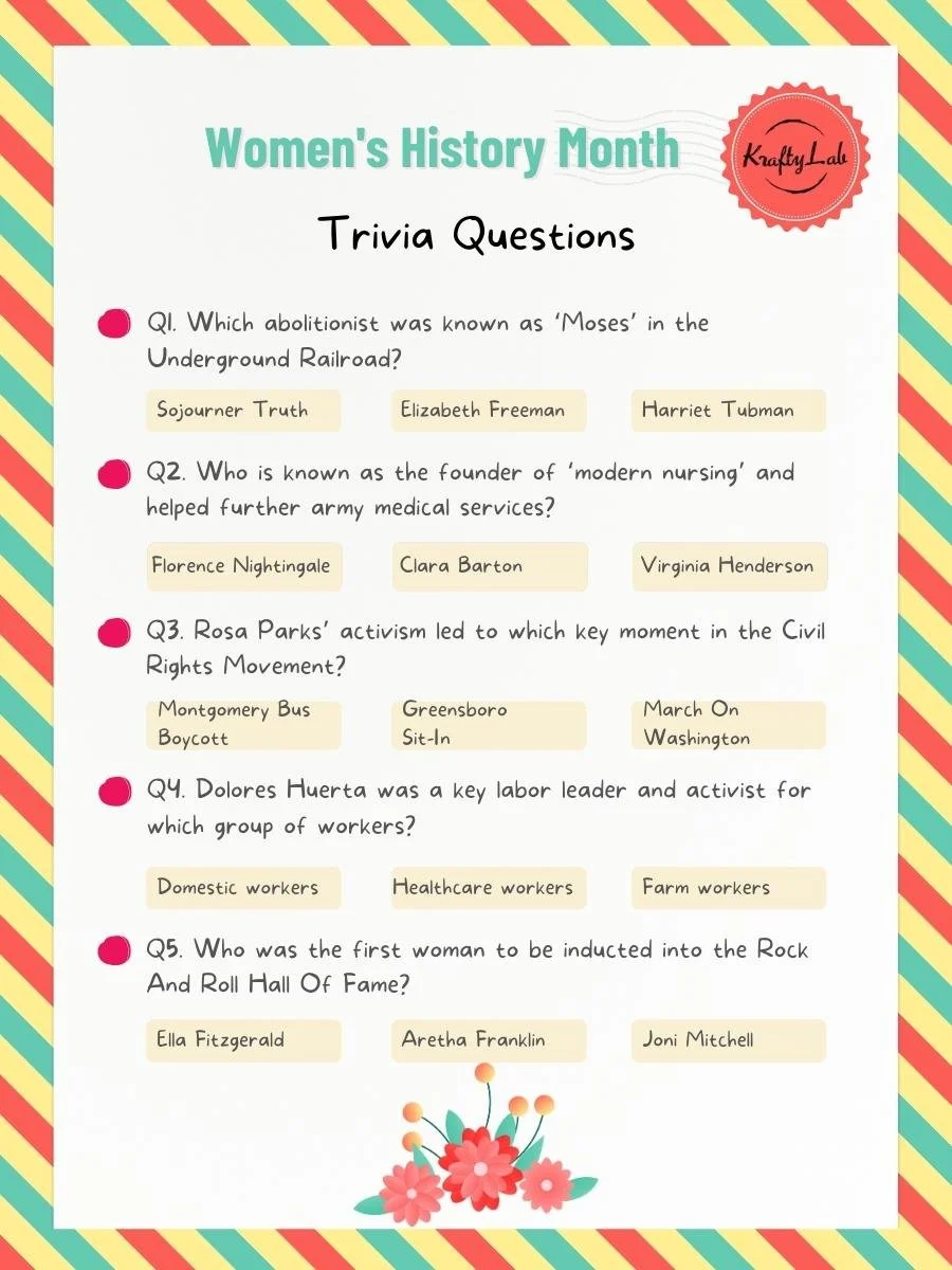 50+ Fun Women's History Month Icebreakers For Work