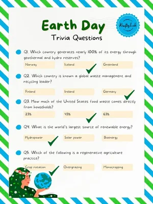 30+ Earth Day Trivia Questions And Answers For Work
