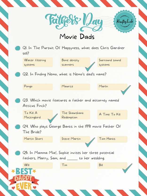 40+ Fun Father's Day Icebreaker Questions For Work