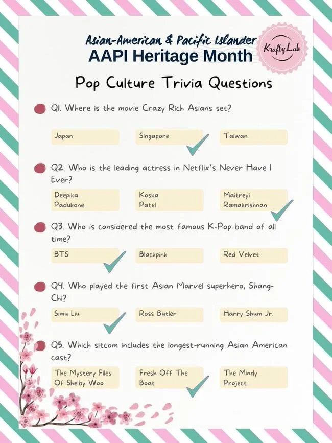 40+ AAPI Heritage Month Trivia Questions And Answers
