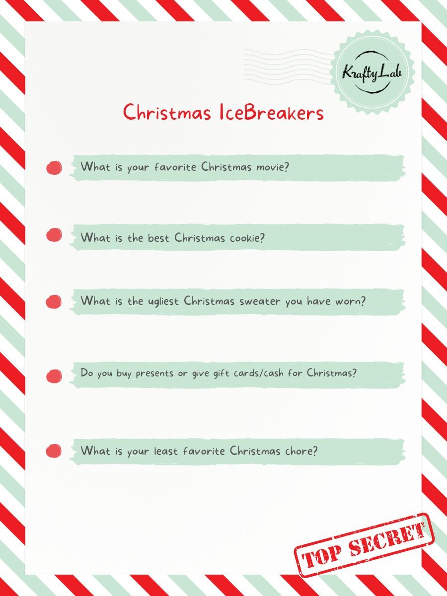 60 Holiday Icebreaker Questions For Team Building At Work
