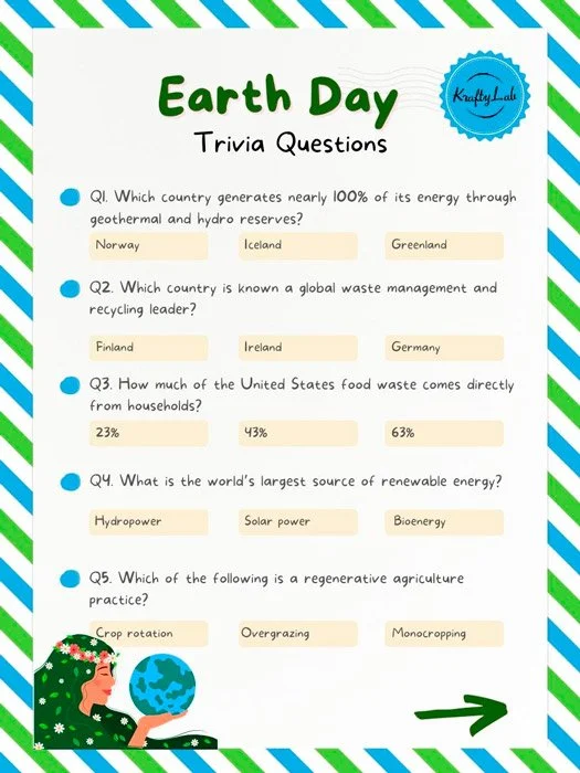 30+ Earth Day Trivia Questions And Answers For Work