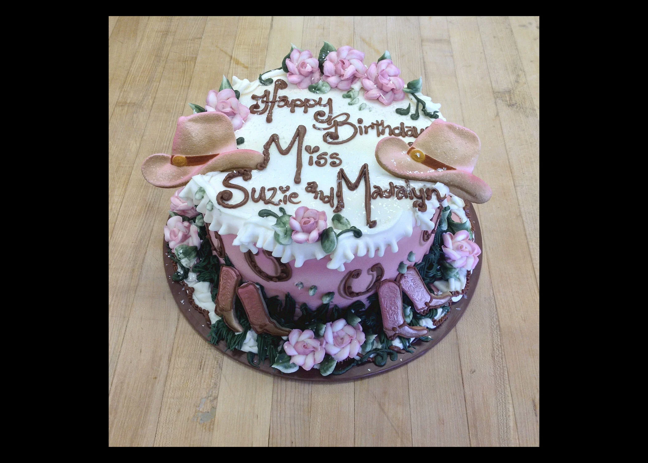 Old Woman Birthday Cake